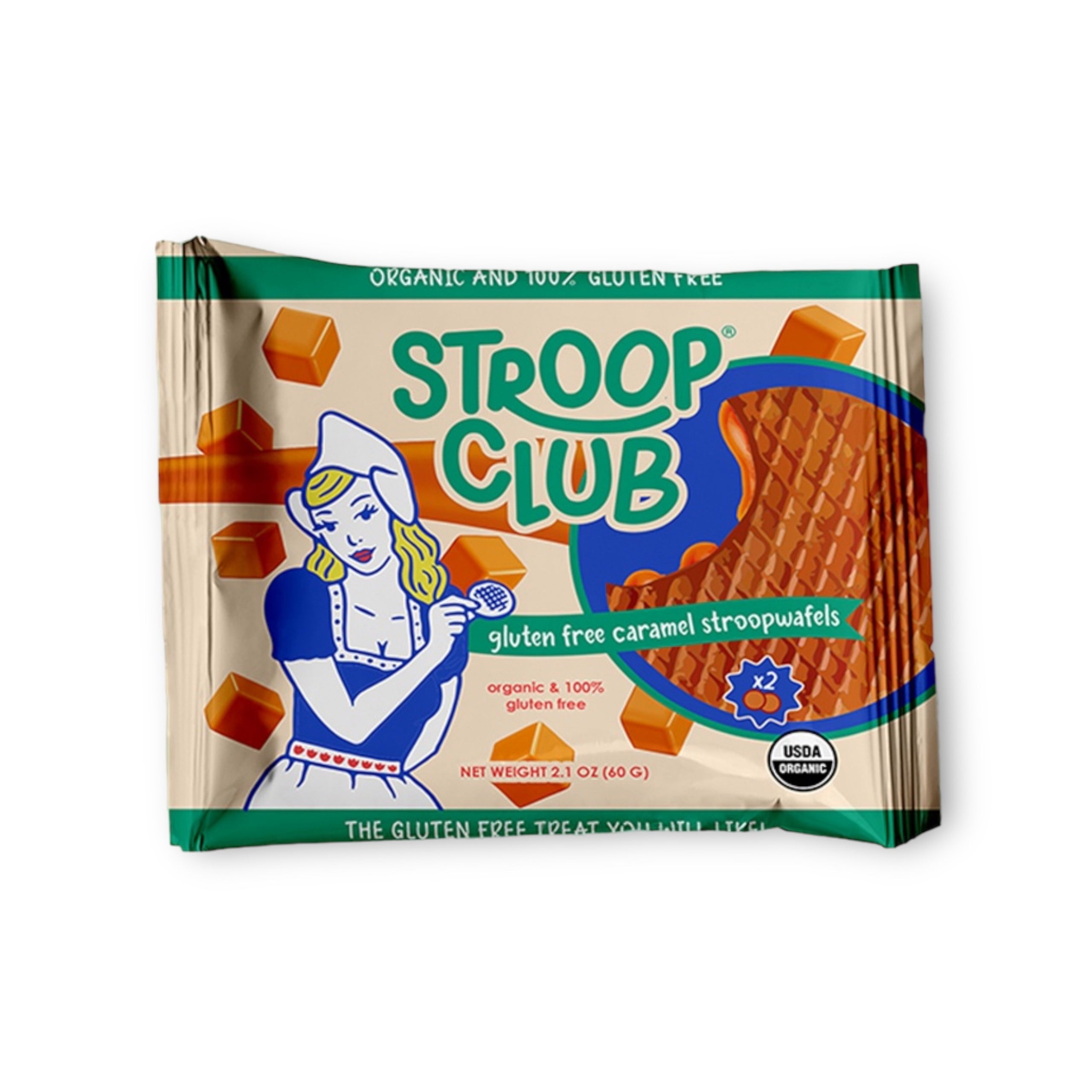 GF Caramel Stroop Waffles | REA’S